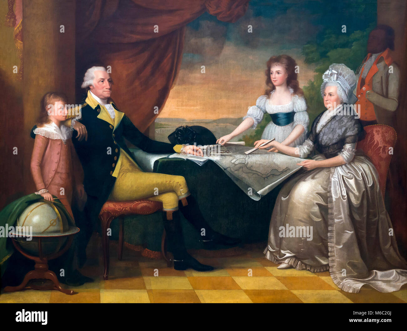 George Washington Family High Resolution Stock Photography and Images ...
