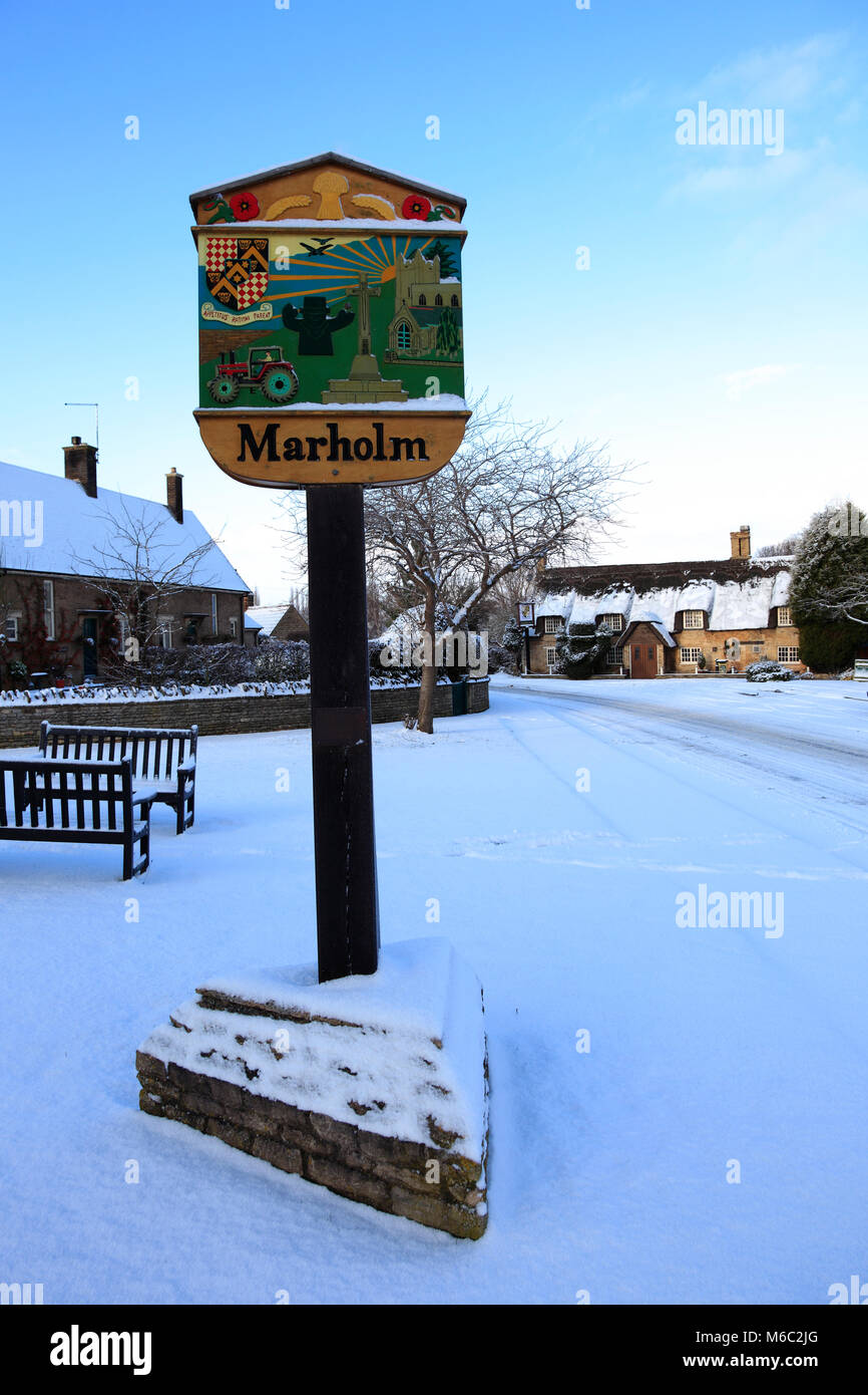 Marholm village pub hi-res stock photography and images - Alamy