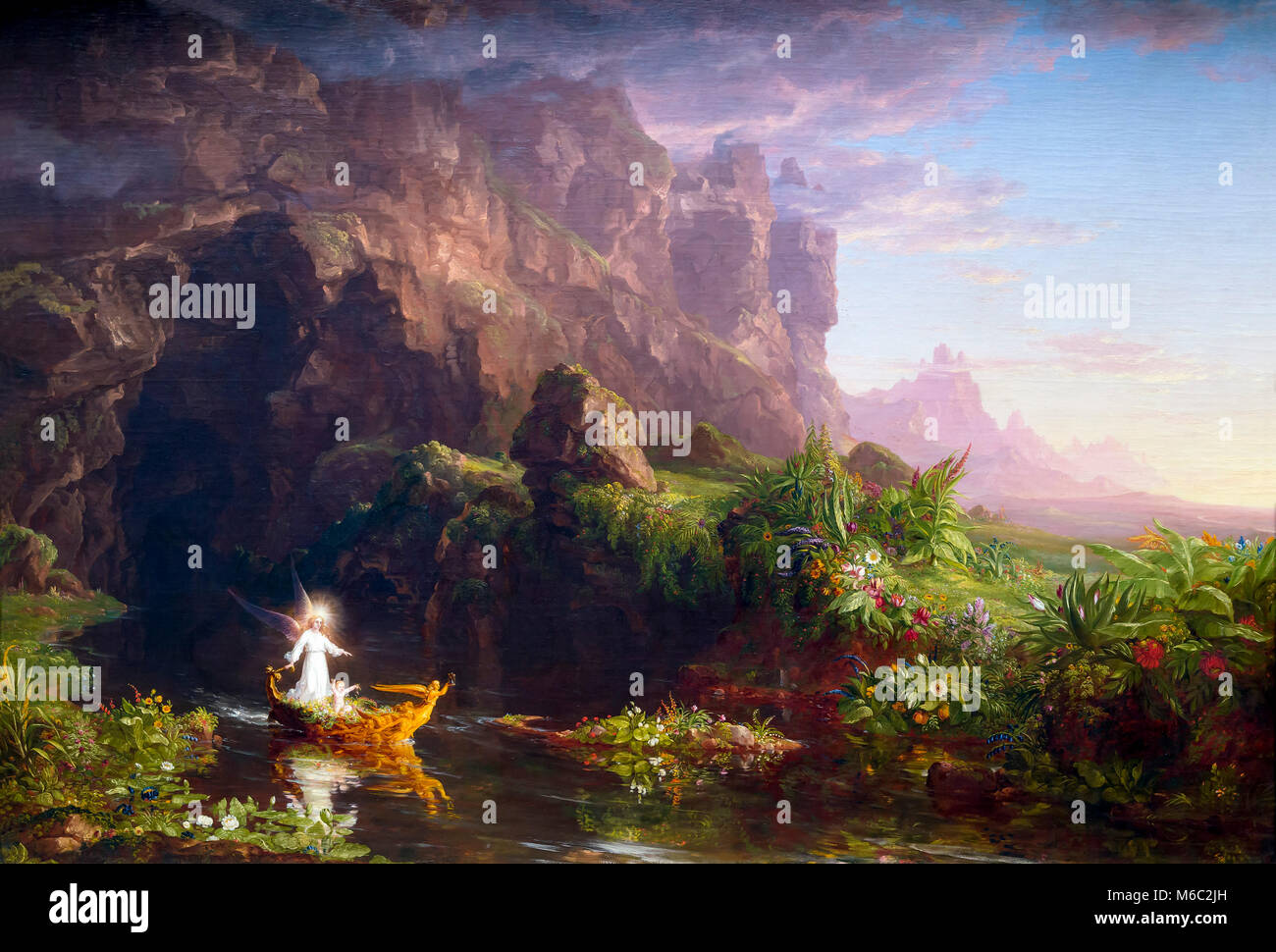 The Voyage of Life: Childhood, Thomas Cole, 1842, National Gallery of ...
