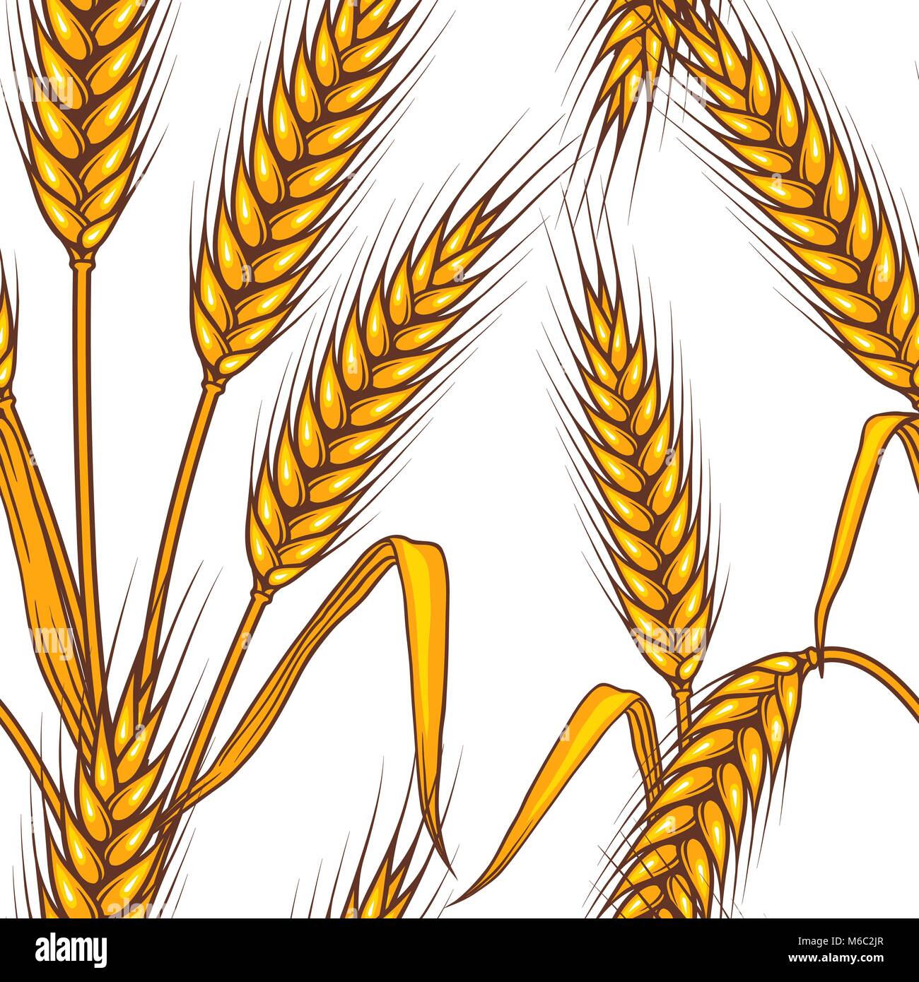 Wheat Stock Vector Images - Alamy