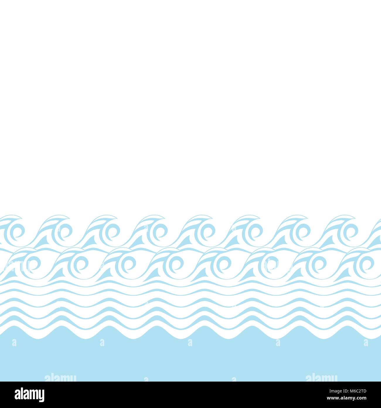 Seamless abstract blue wave texture (Vector bacground Stock Vector ...