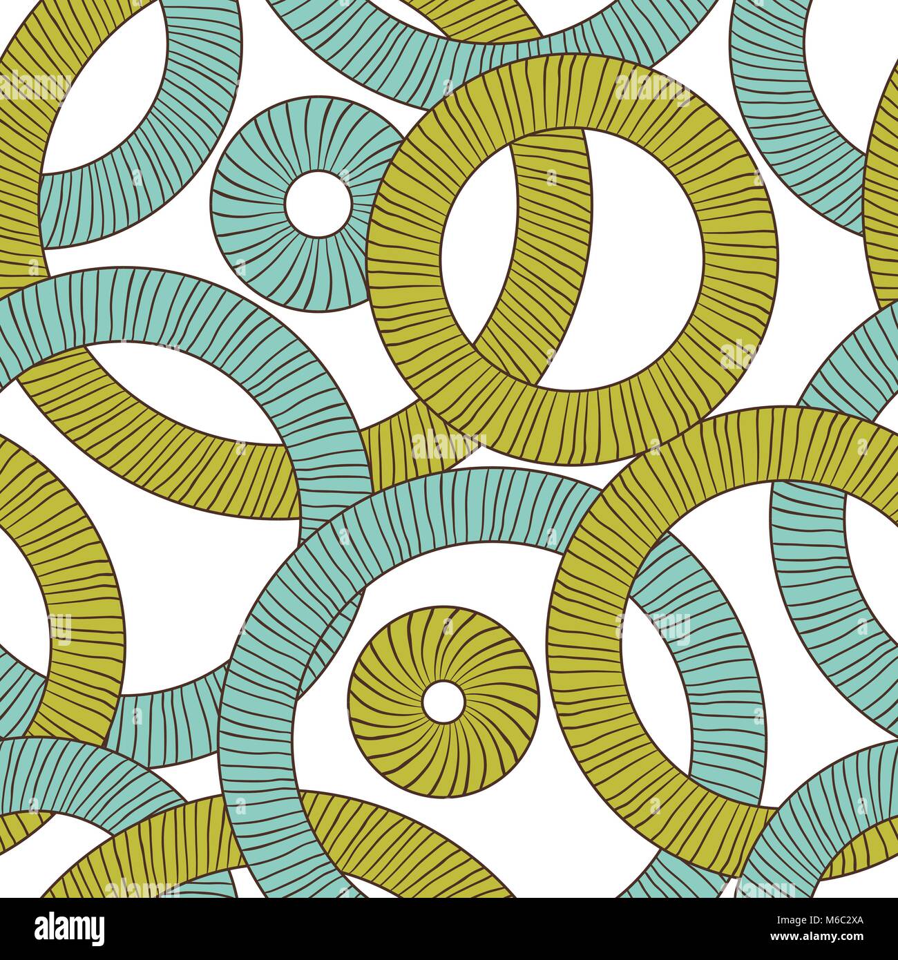 Seamless texture of abstract circles. Vector background Stock Vector ...