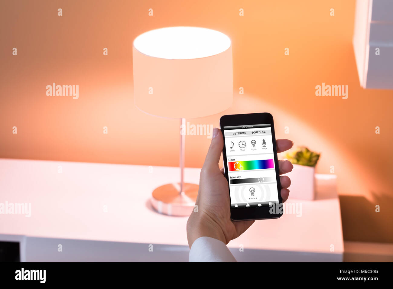 Screen light person hi-res stock photography and images - Alamy