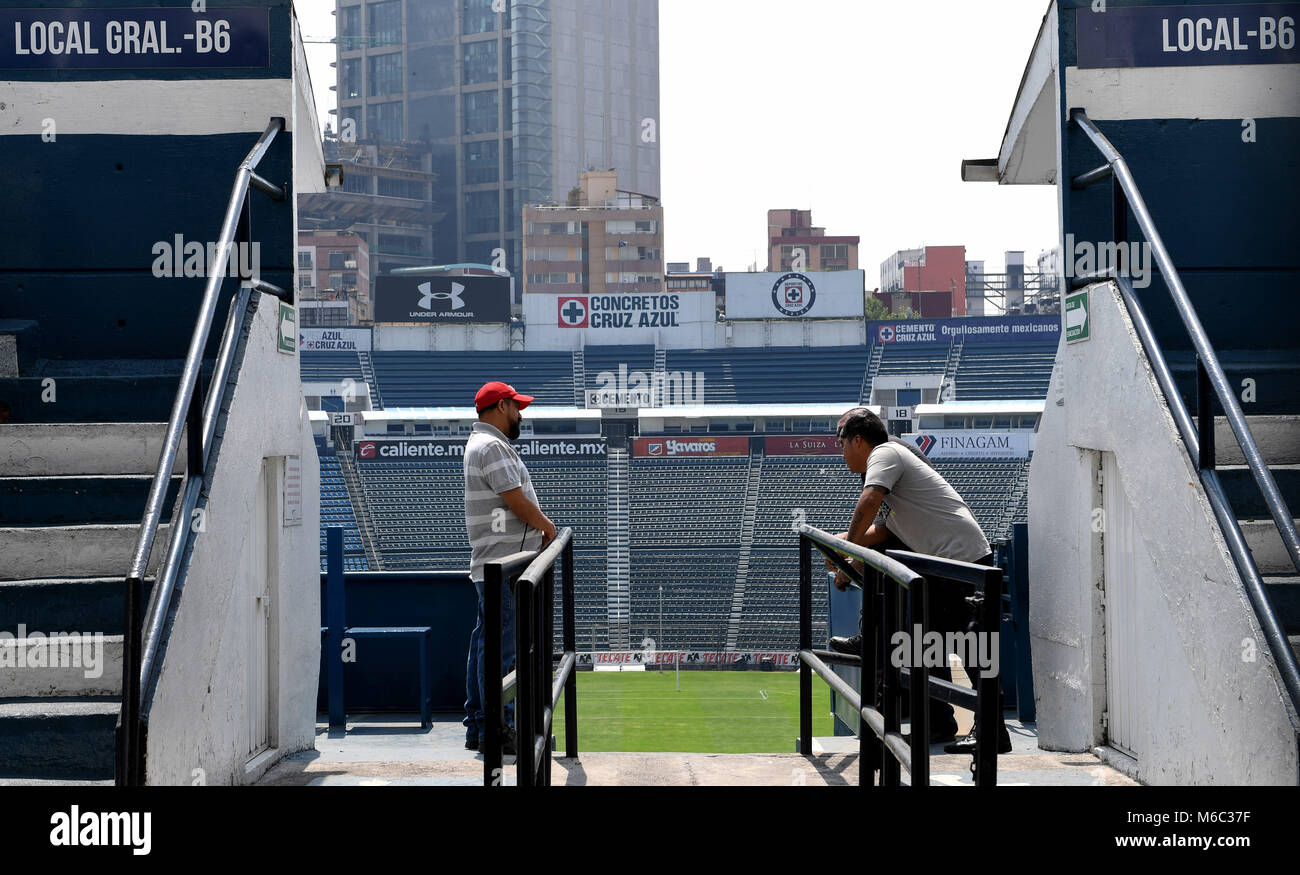 The Estadio Azul, is a 33,000 seat stadium located in Mexico City the ...