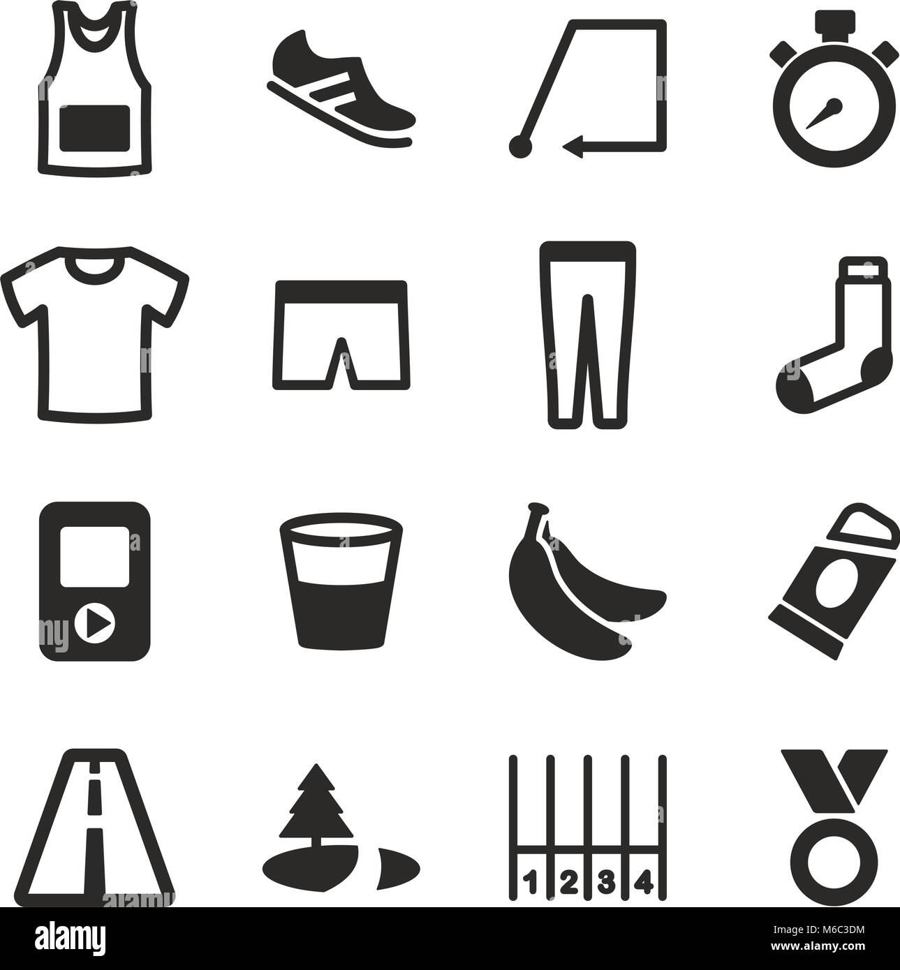 Music concept run Stock Vector Images - Alamy