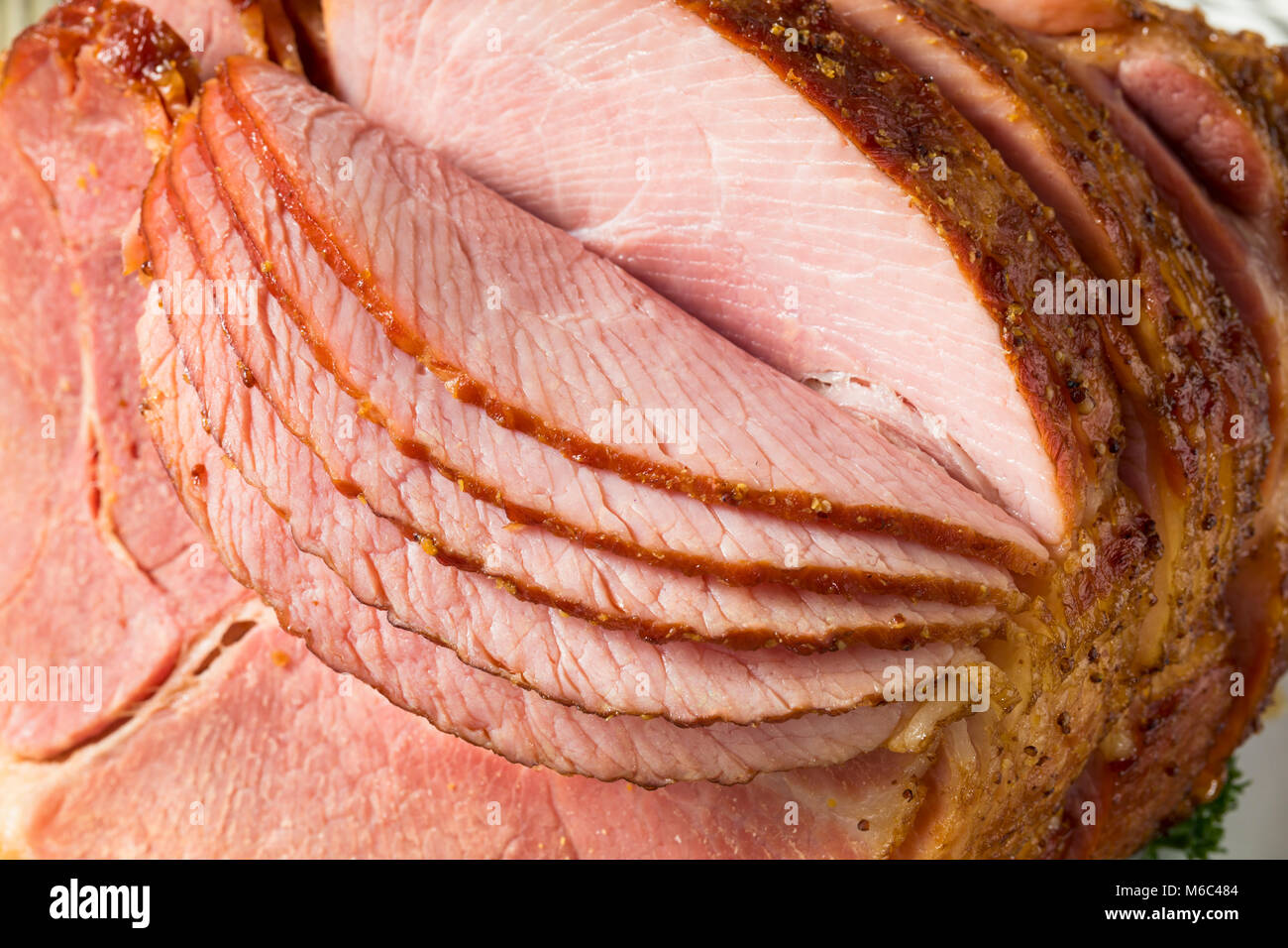 Ham platter spiral cut hi-res stock photography and images - Alamy
