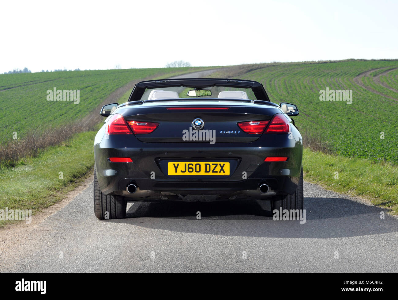 2011 BMW 640i 6 Series convertible premium German car Stock Photo - Alamy