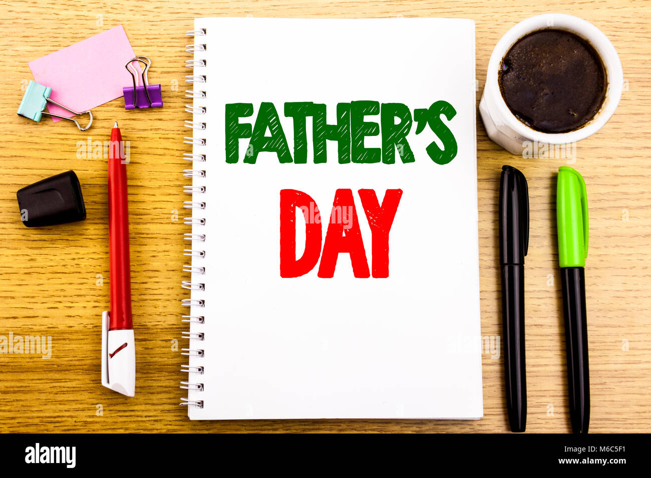 Hand writing text caption showing Father s Day. Business concept for ...