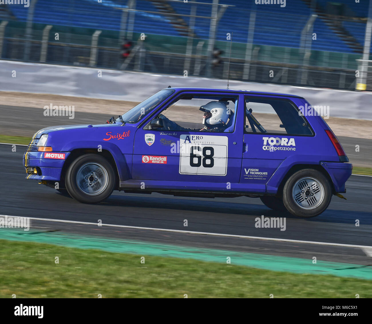 Tony Bianchi, Renault 5 F16, VSCC, Pomeroy Trophy, Silverstone, 24th ...