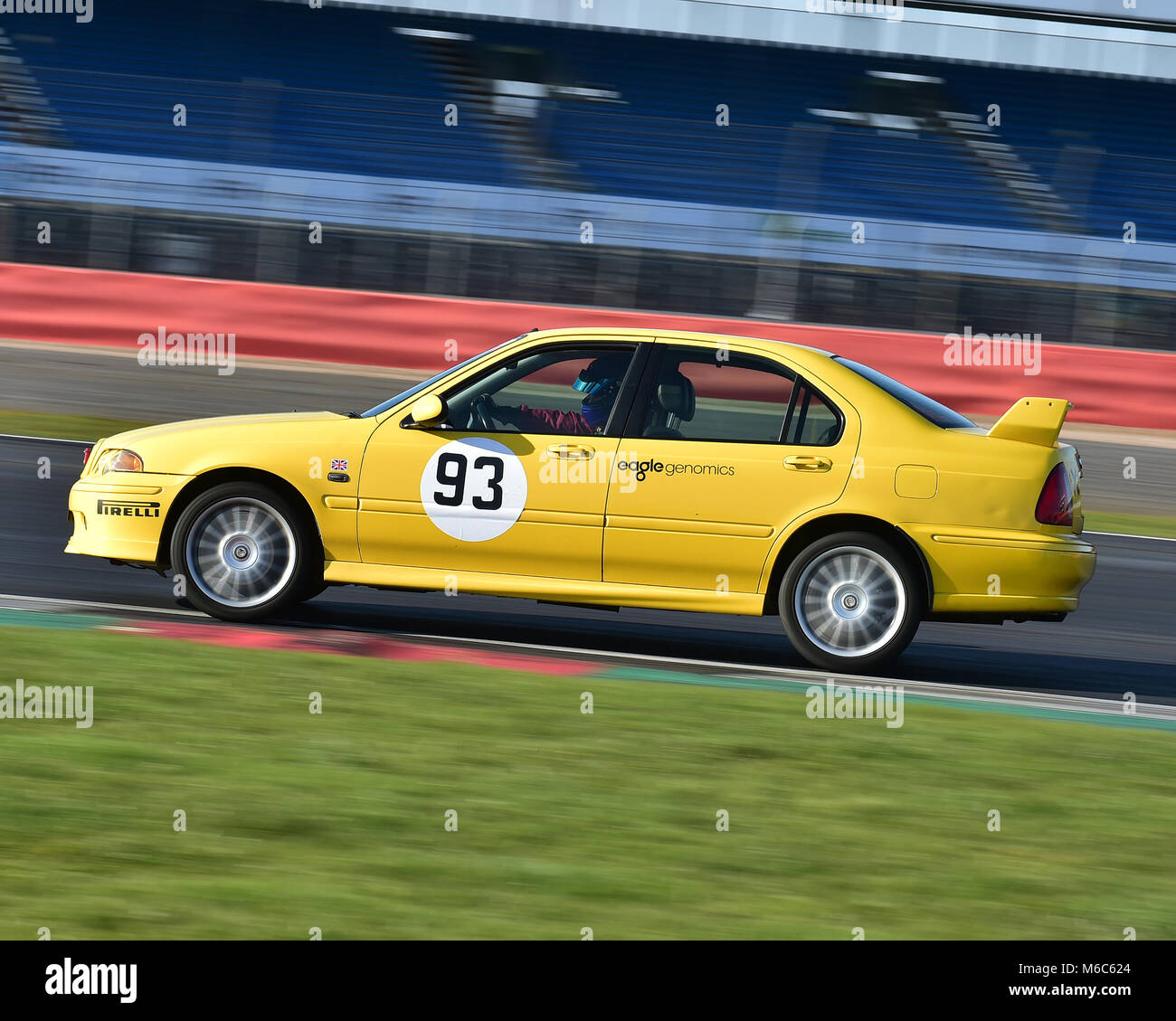 Daniel Stent, MG ZS, VSCC, Pomeroy Trophy, Silverstone, 24th February ...