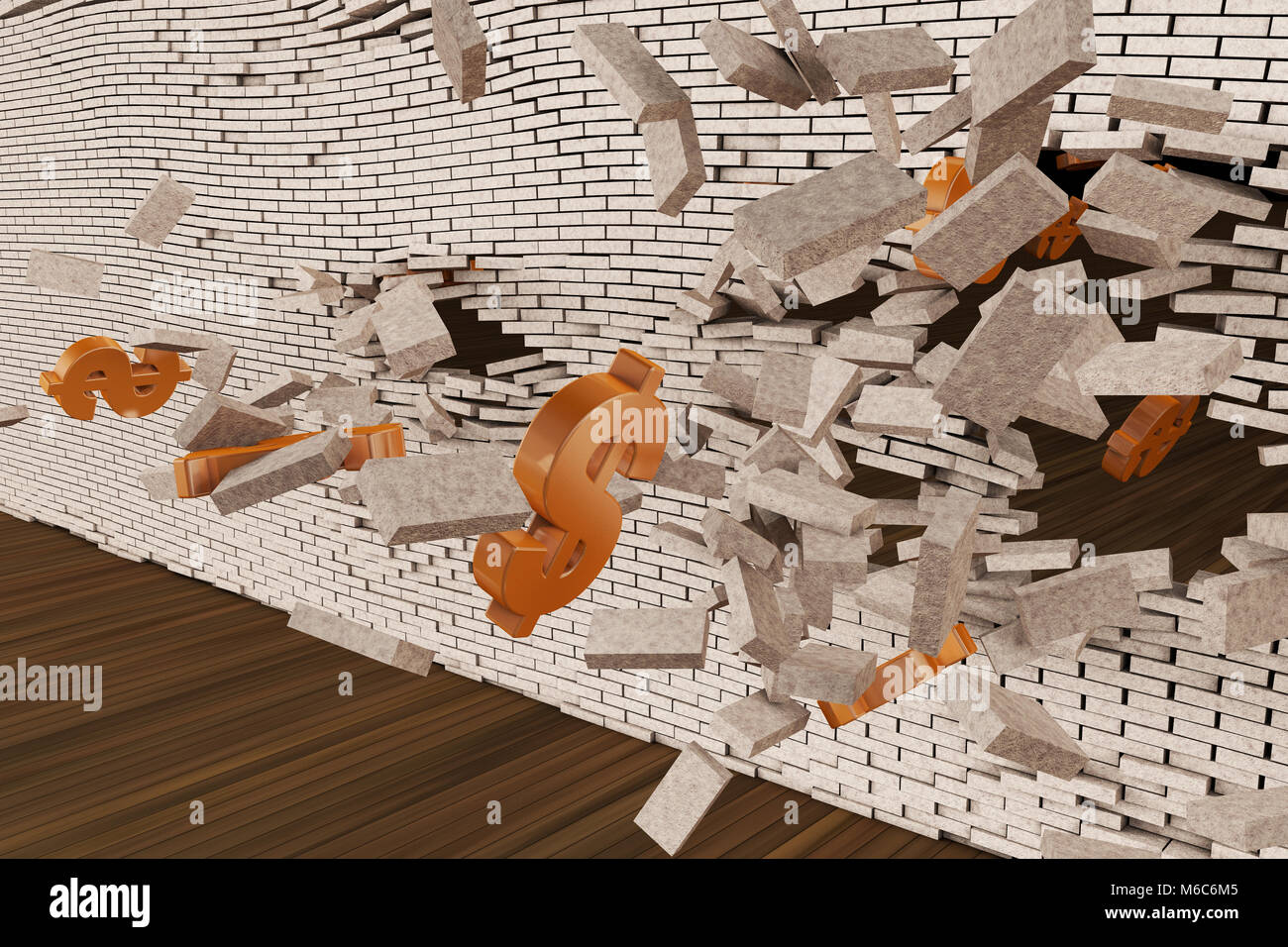 Financial reforms stimulate, break through barriers, currency symbols ...