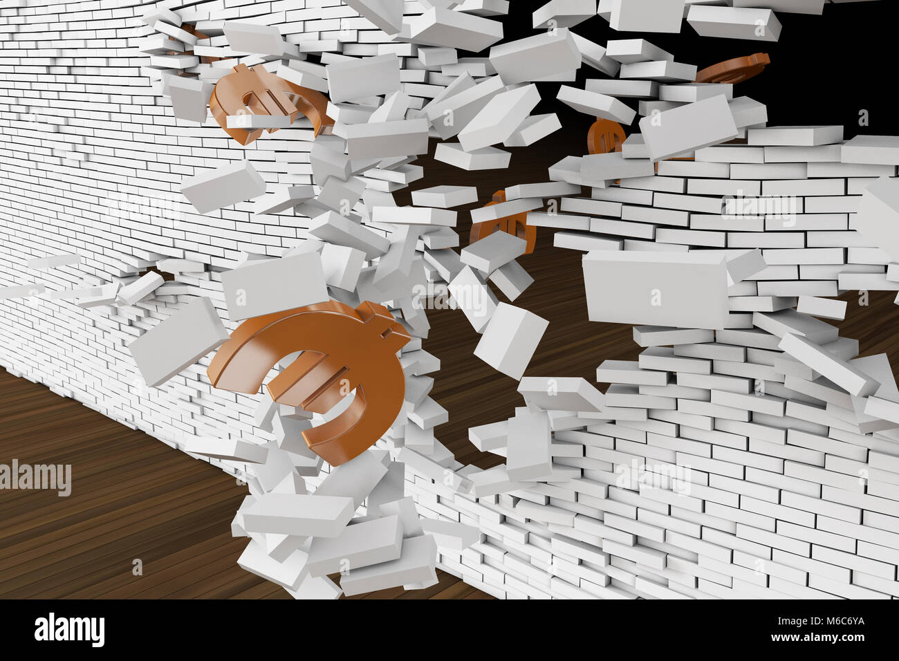 Financial reforms stimulate, break through barriers, currency symbols ...