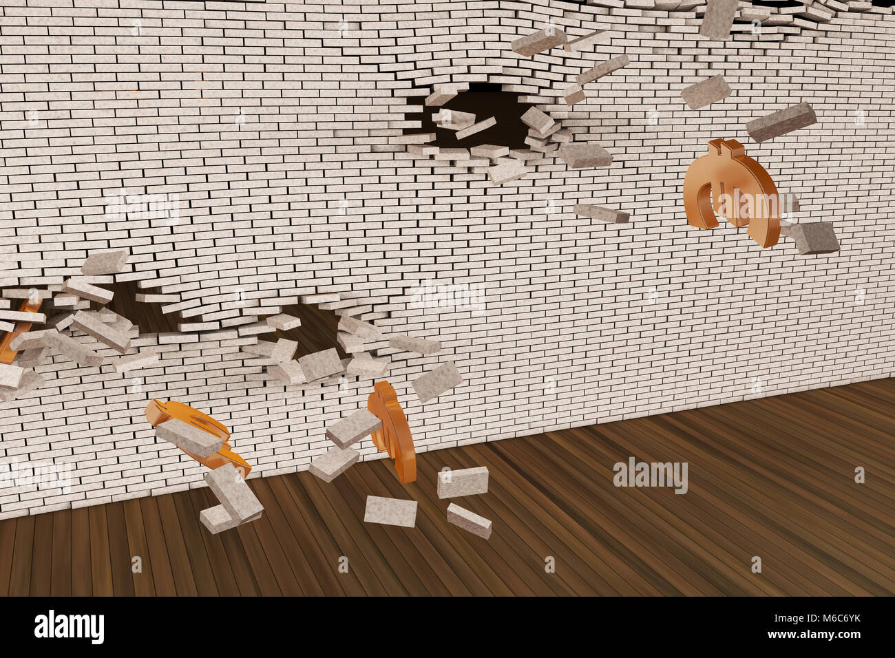 Financial reforms stimulate, break through barriers, currency symbols ...