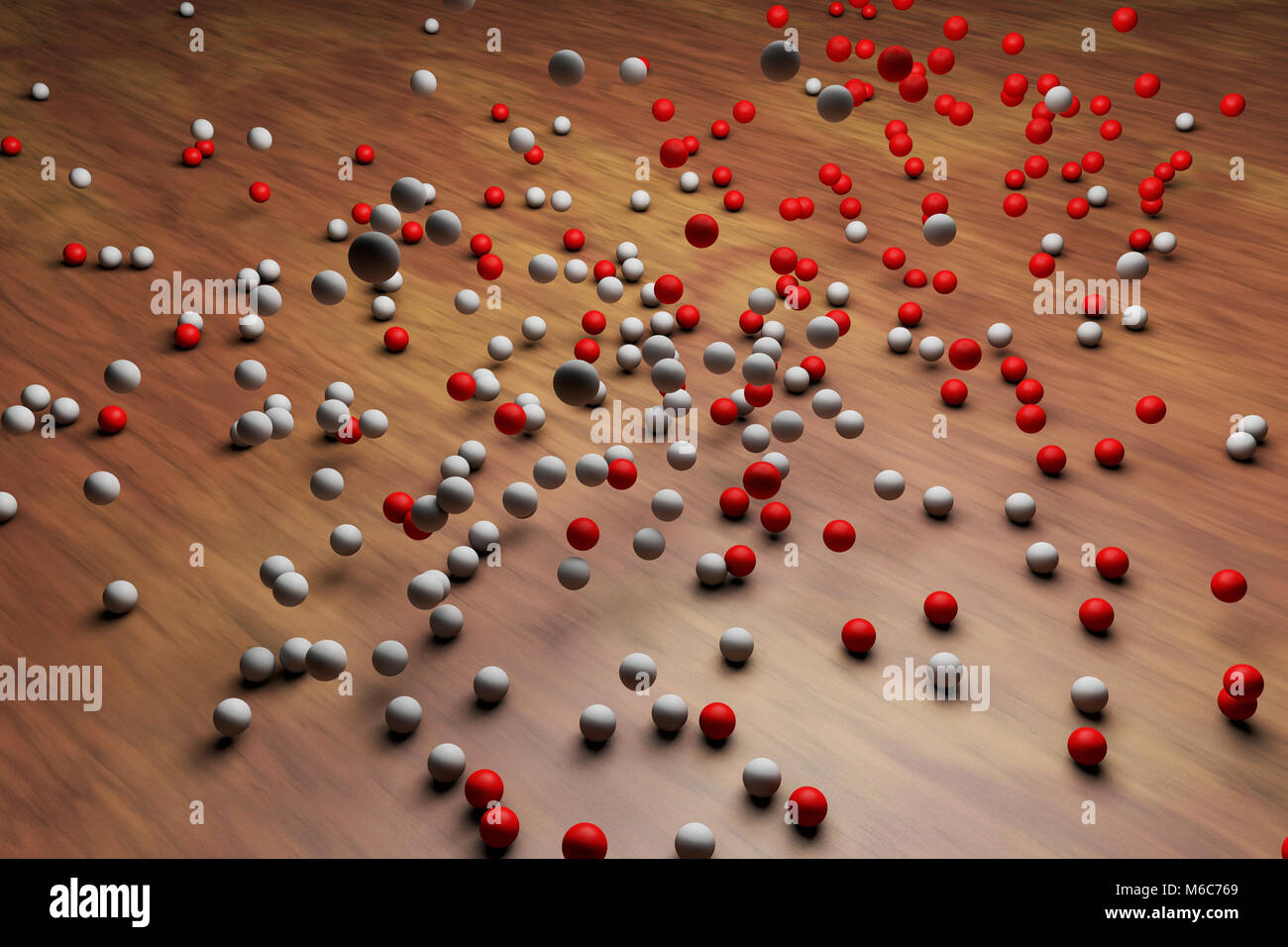 Many balls, confrontation Stock Photo - Alamy