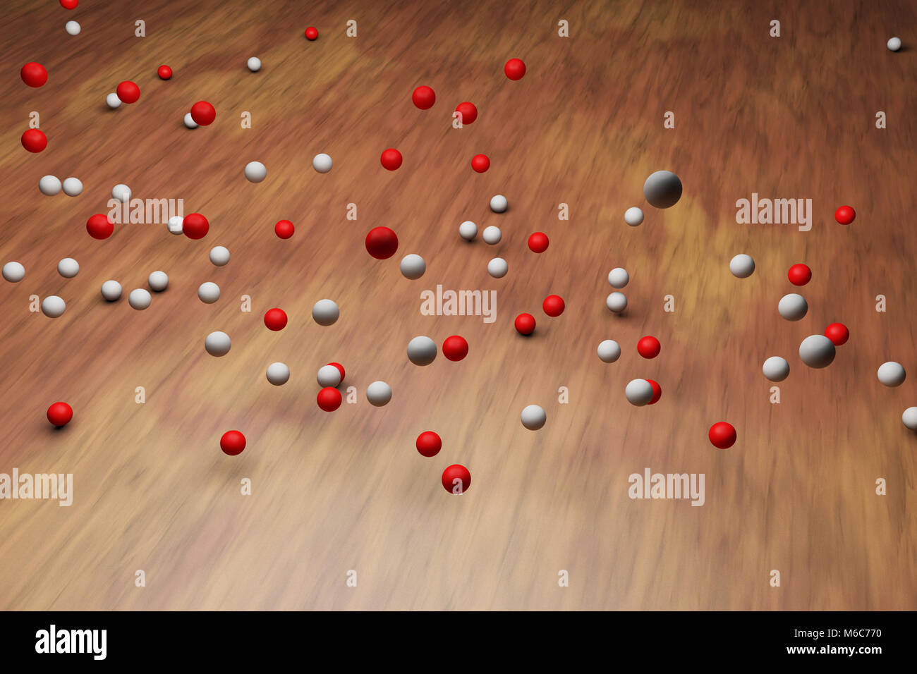 Many balls, confrontation Stock Photo - Alamy