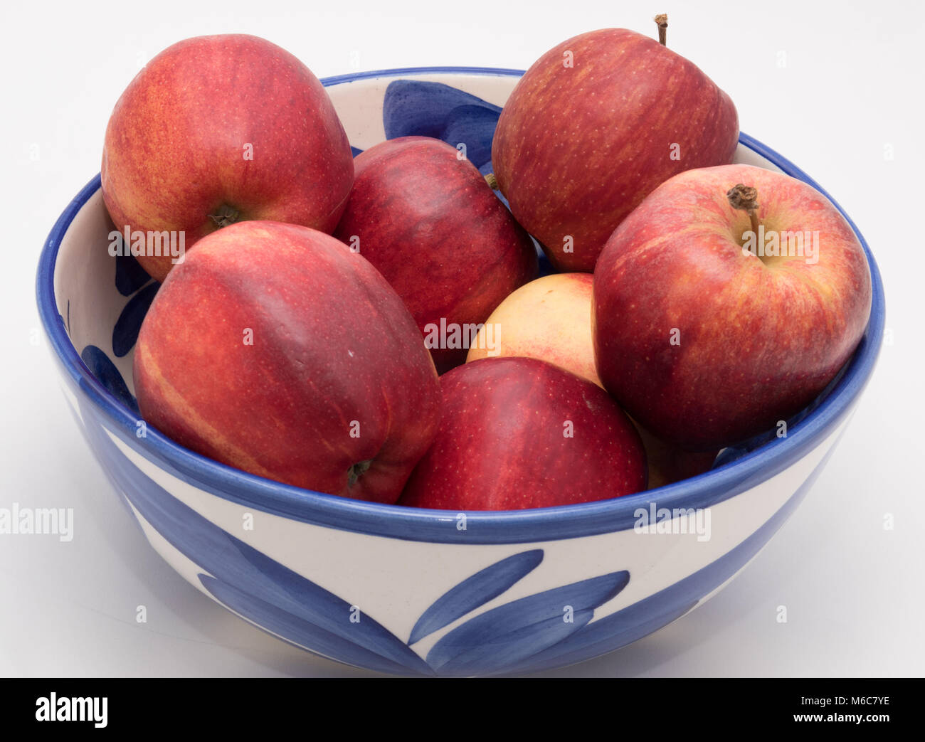Bowl of Gala Apples Stock Photo - Alamy