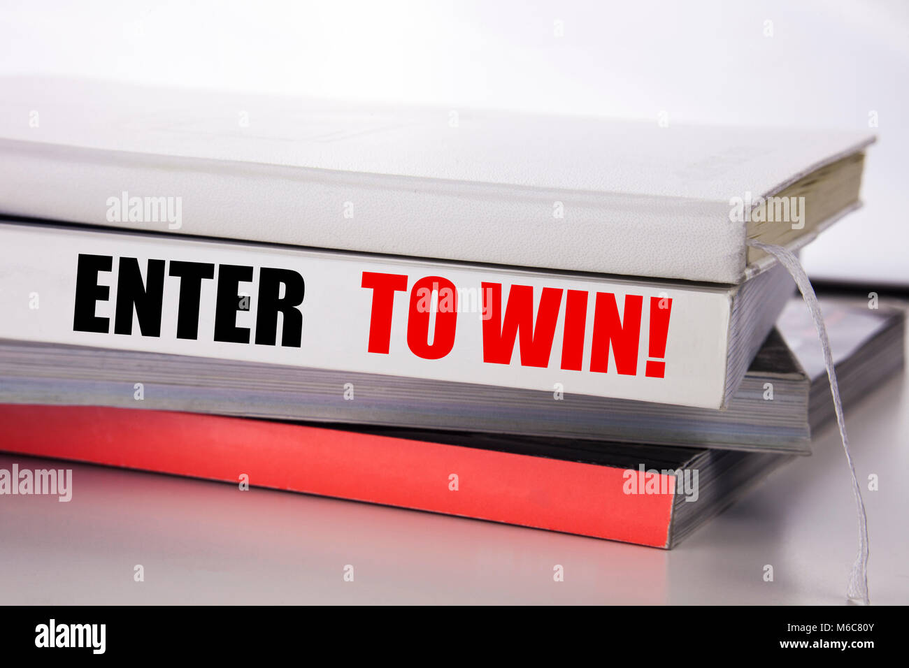 Writing text showing Enter to Win. Business concept for Winning in ...