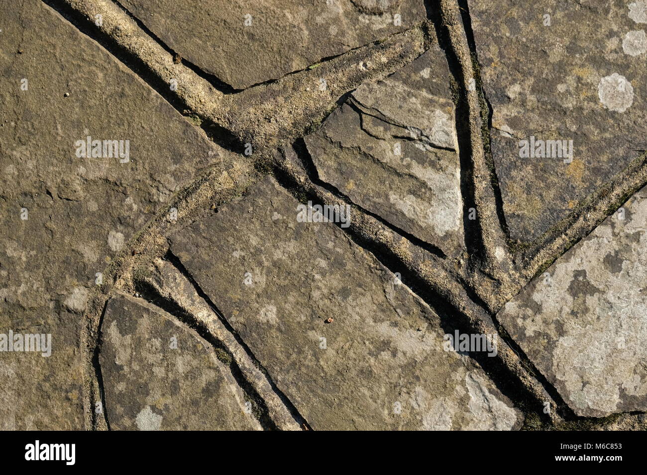 Indian stone paving Stock Photo - Alamy