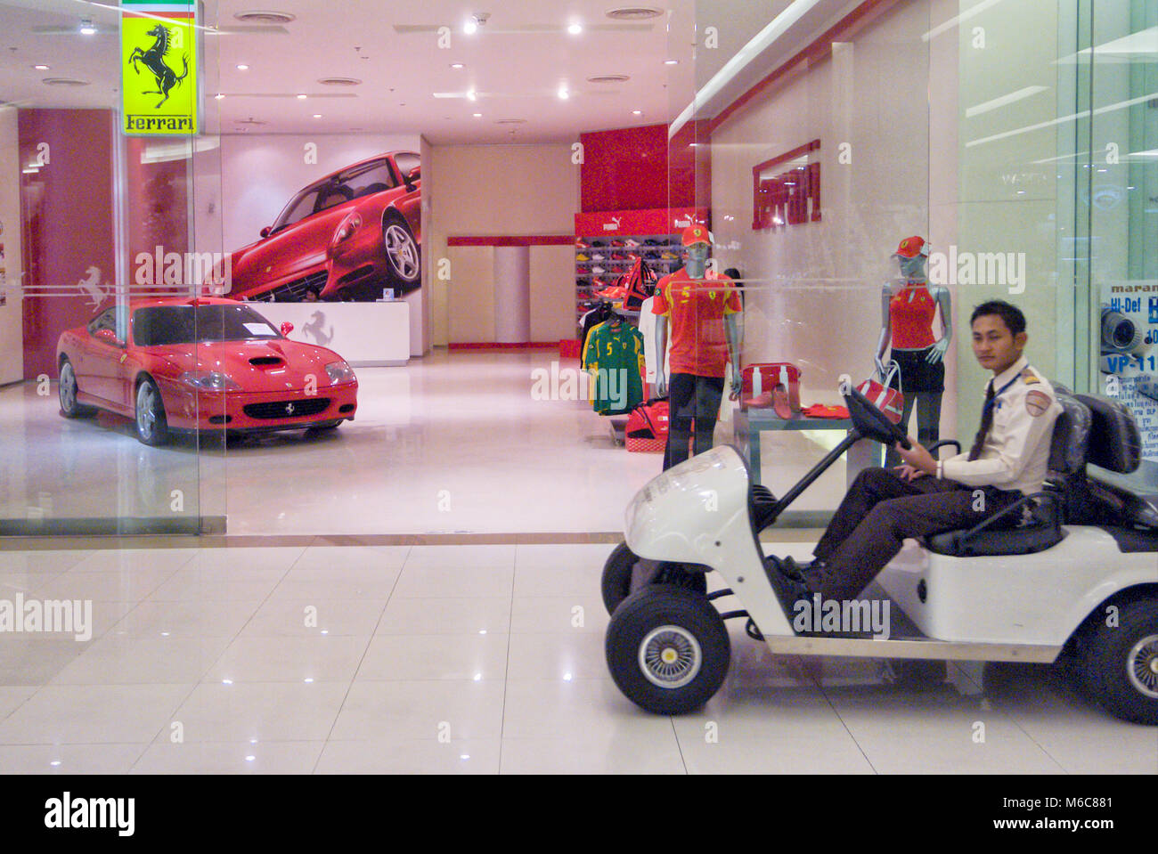 Ferrari showroom hi-res stock photography and images - Alamy