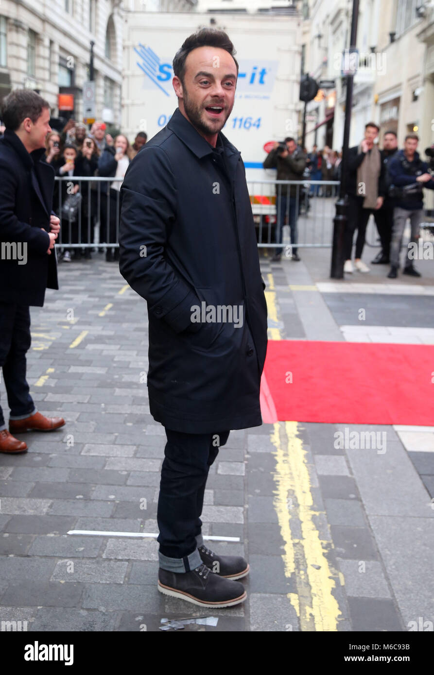 Britain's Got Talent London Auditions Featuring: Anthony McPartlin ...