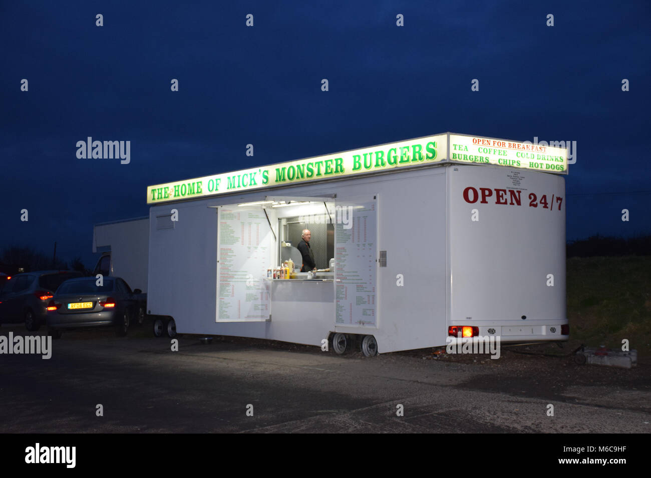 Mobile burger bar hi-res stock photography and images - Alamy