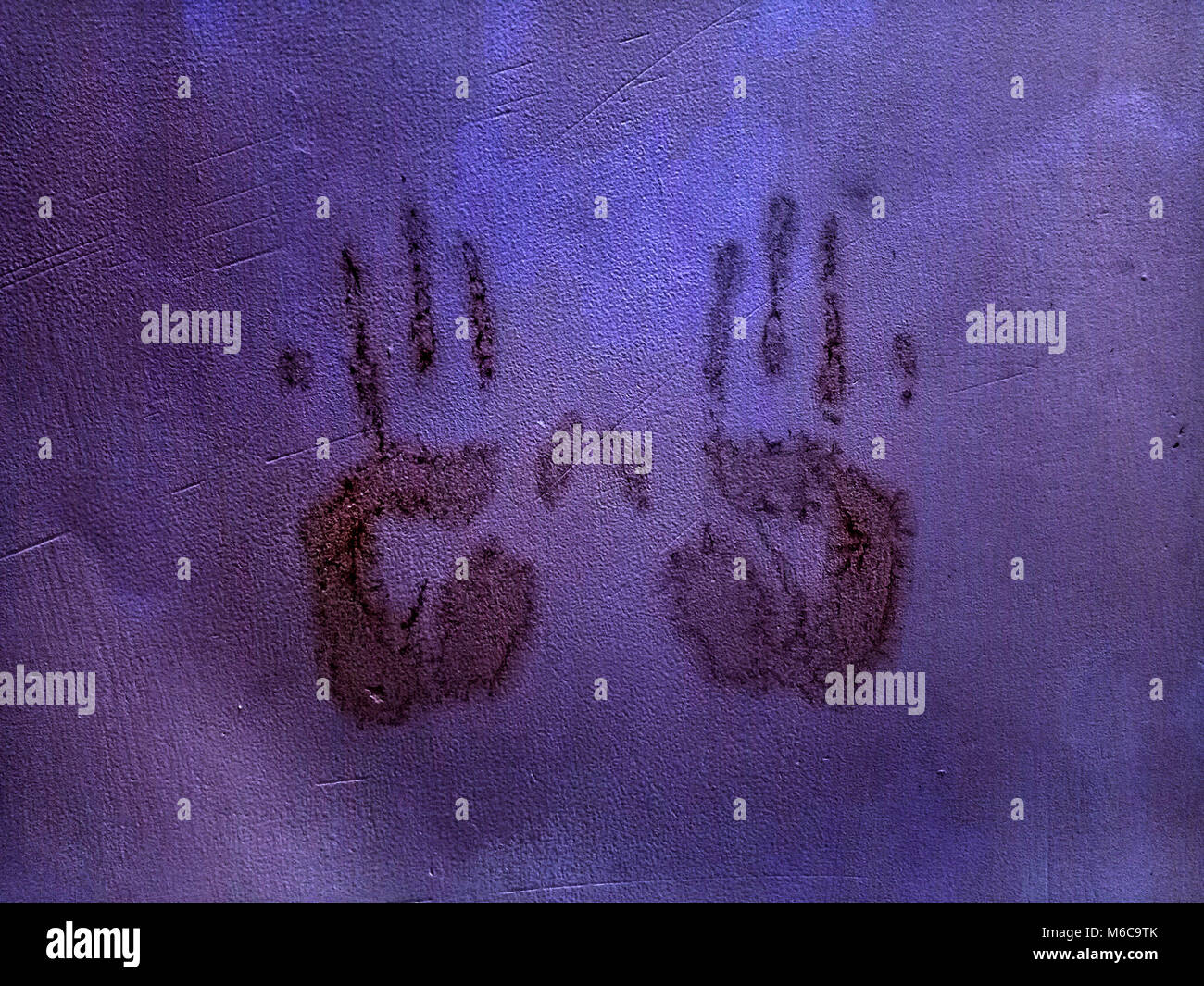 Handprint impressions hi-res stock photography and images - Alamy