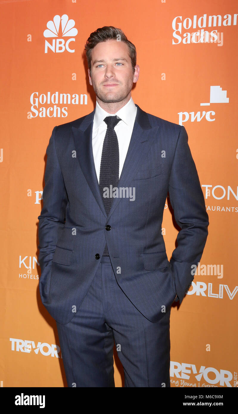 Armie hammer actor beverly hills hi-res stock photography and images ...