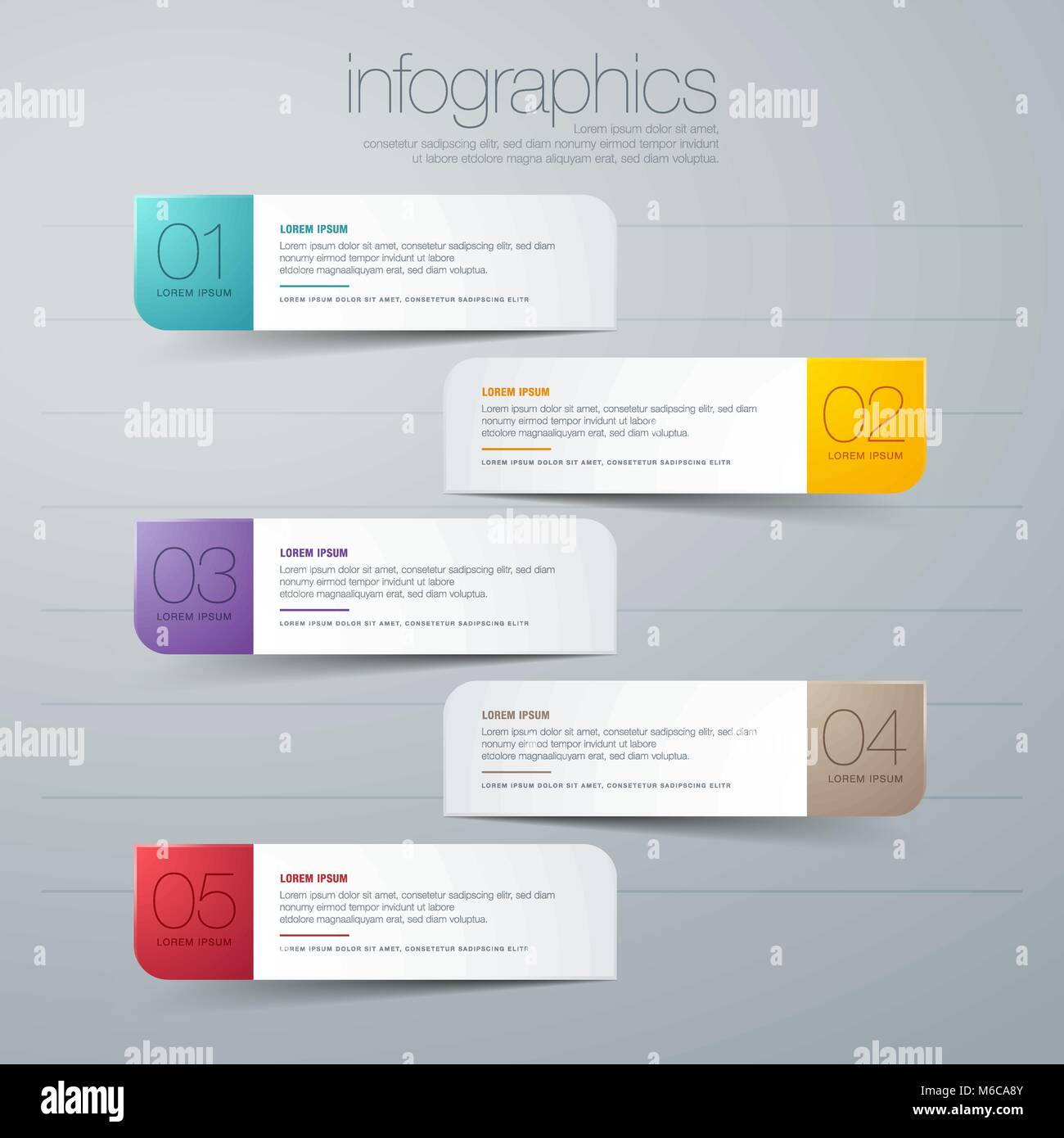 vector illustration modern infographic diagram with bars in different ...