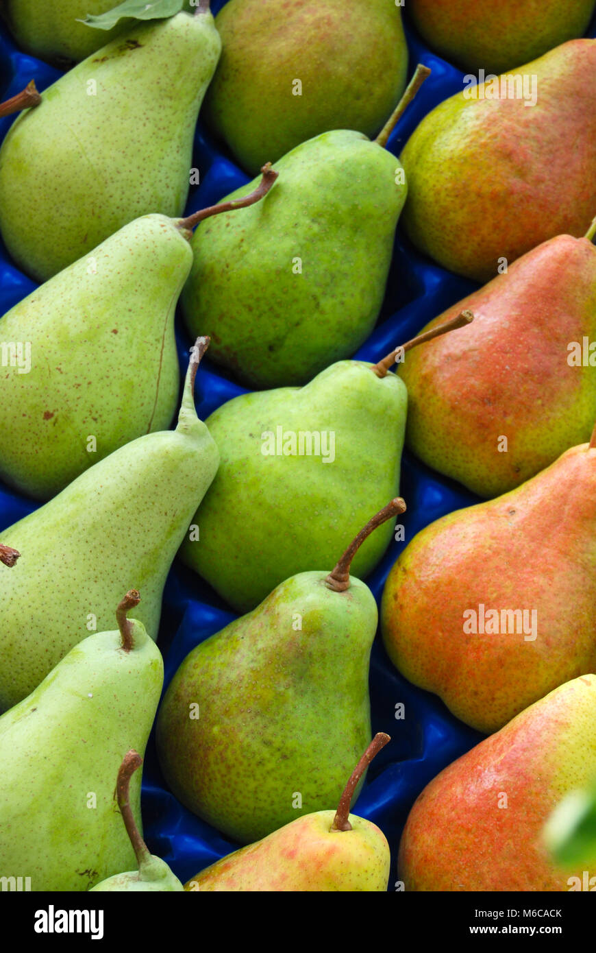 Fresh ripe pears for sale,image of a Stock Photo - Alamy