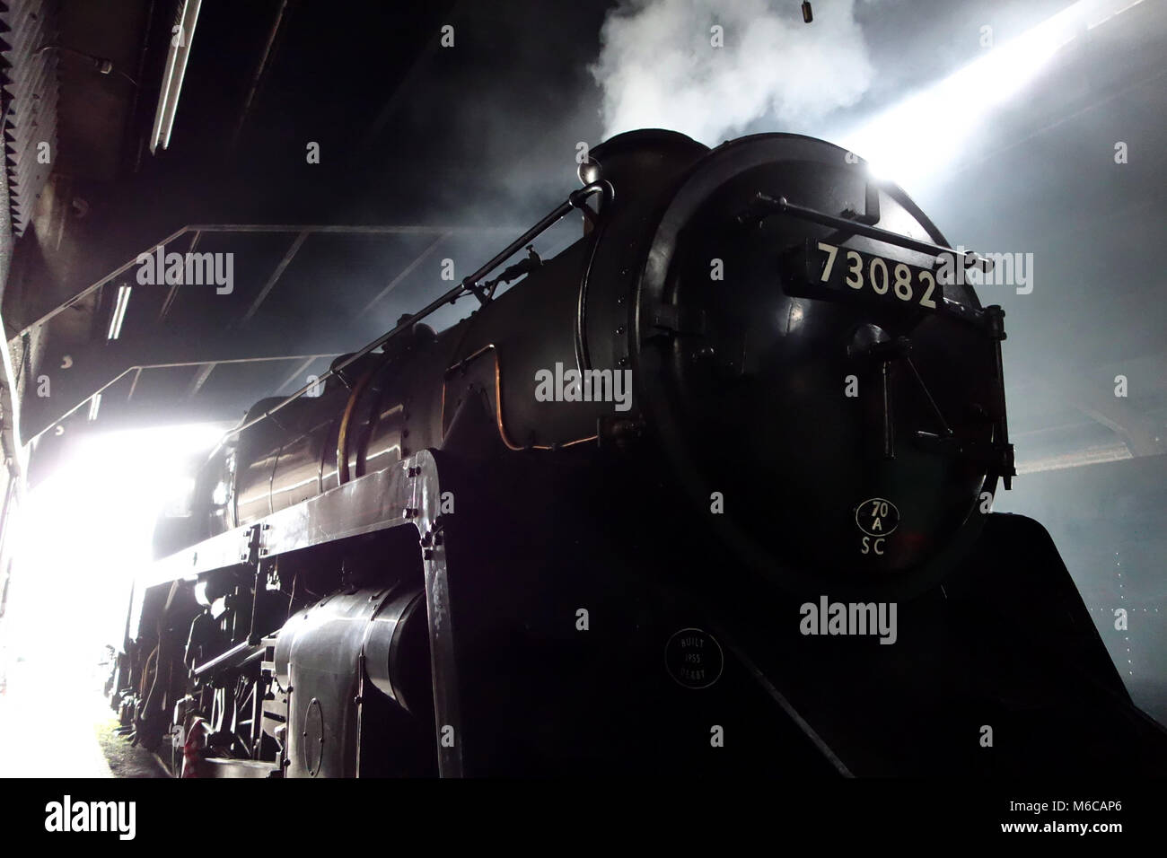 Black Steam Locomotive High Resolution Stock Photography and Images - Alamy