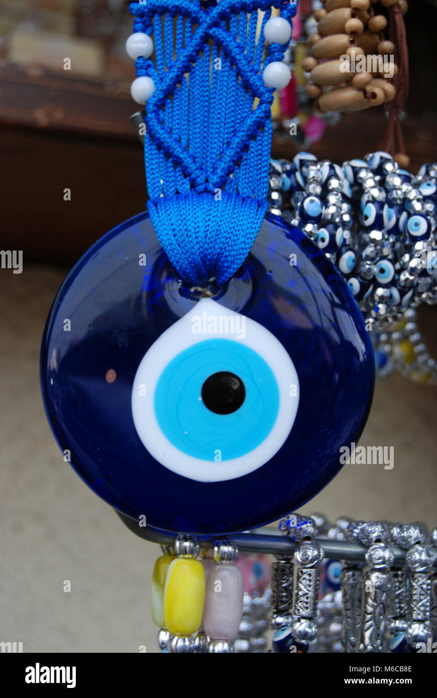 Picture of a Traditional Turkish amulet Evil Eye or blue eye Stock ...