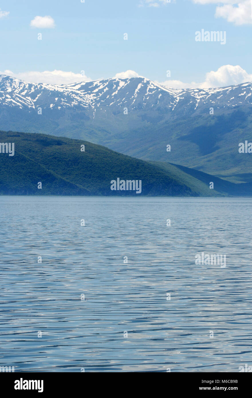 Picture of a Lake Prespa, Macedonia Stock Photo - Alamy