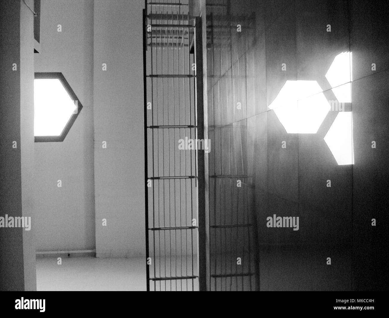 shadow and light monotone Stock Photo - Alamy