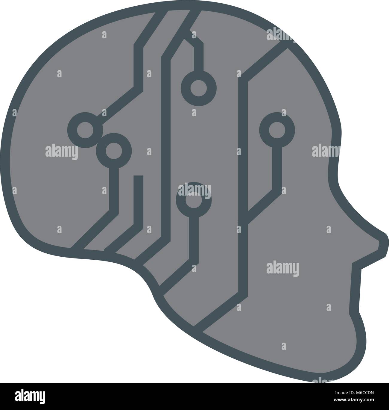 Electrical circuit profile design hi-res stock photography and images ...