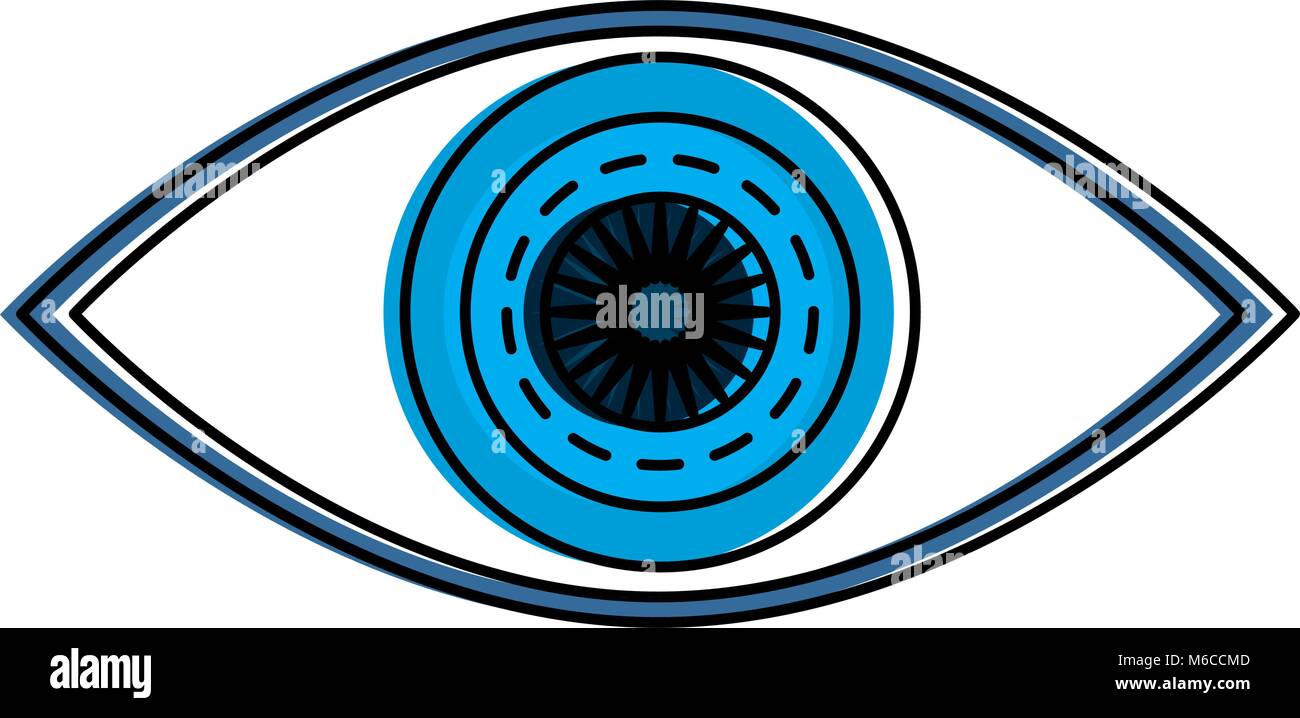 eye human view icon Stock Vector Image & Art - Alamy