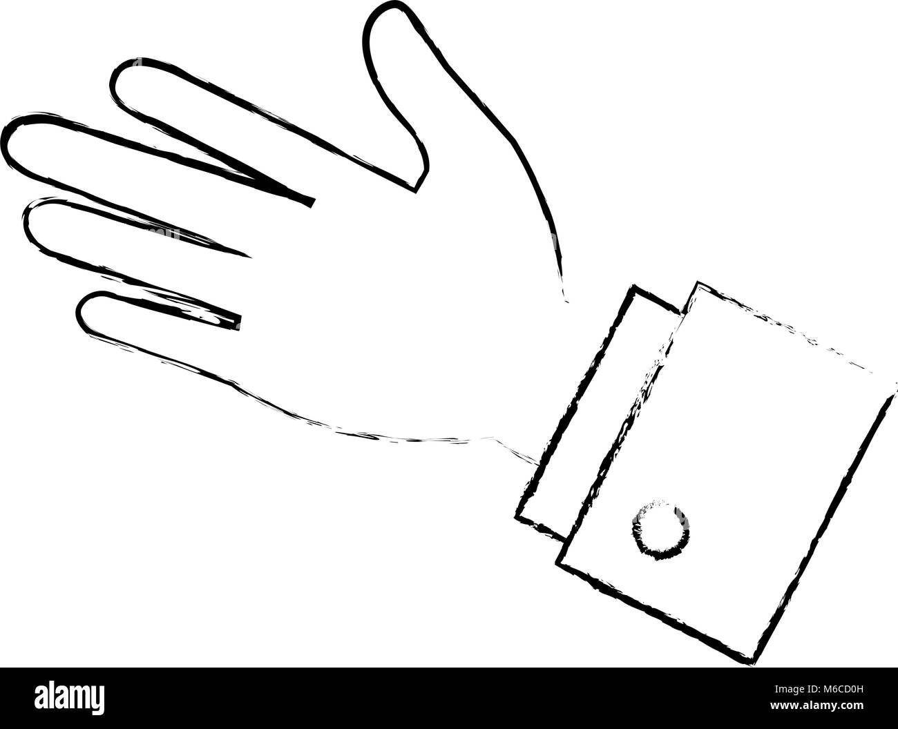 hand human palm icon Stock Vector Image & Art - Alamy
