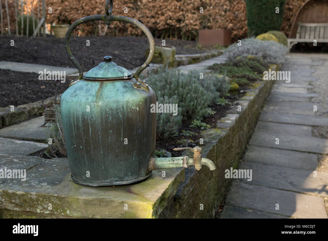Kettle Garden Ornament High Resolution Stock Photography and Images - Alamy