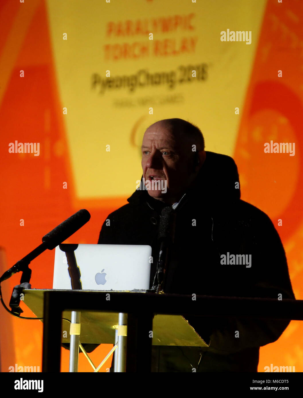Tim Reddish CBE Governing Board Member of the International Paralympic ...
