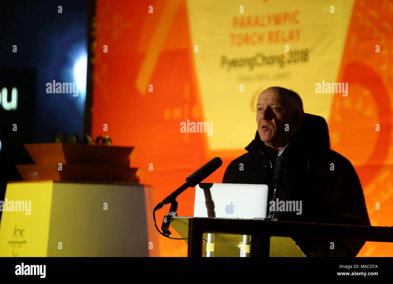 Tim Reddish CBE Governing Board Member of the International Paralympic ...