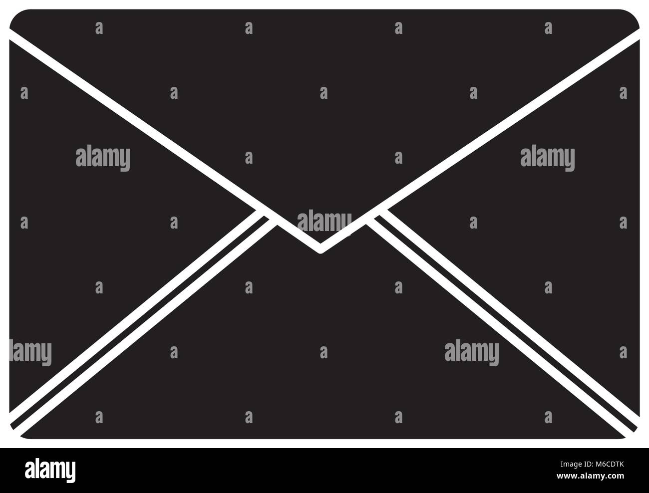 message envelope icon image Stock Vector Image & Art - Alamy
