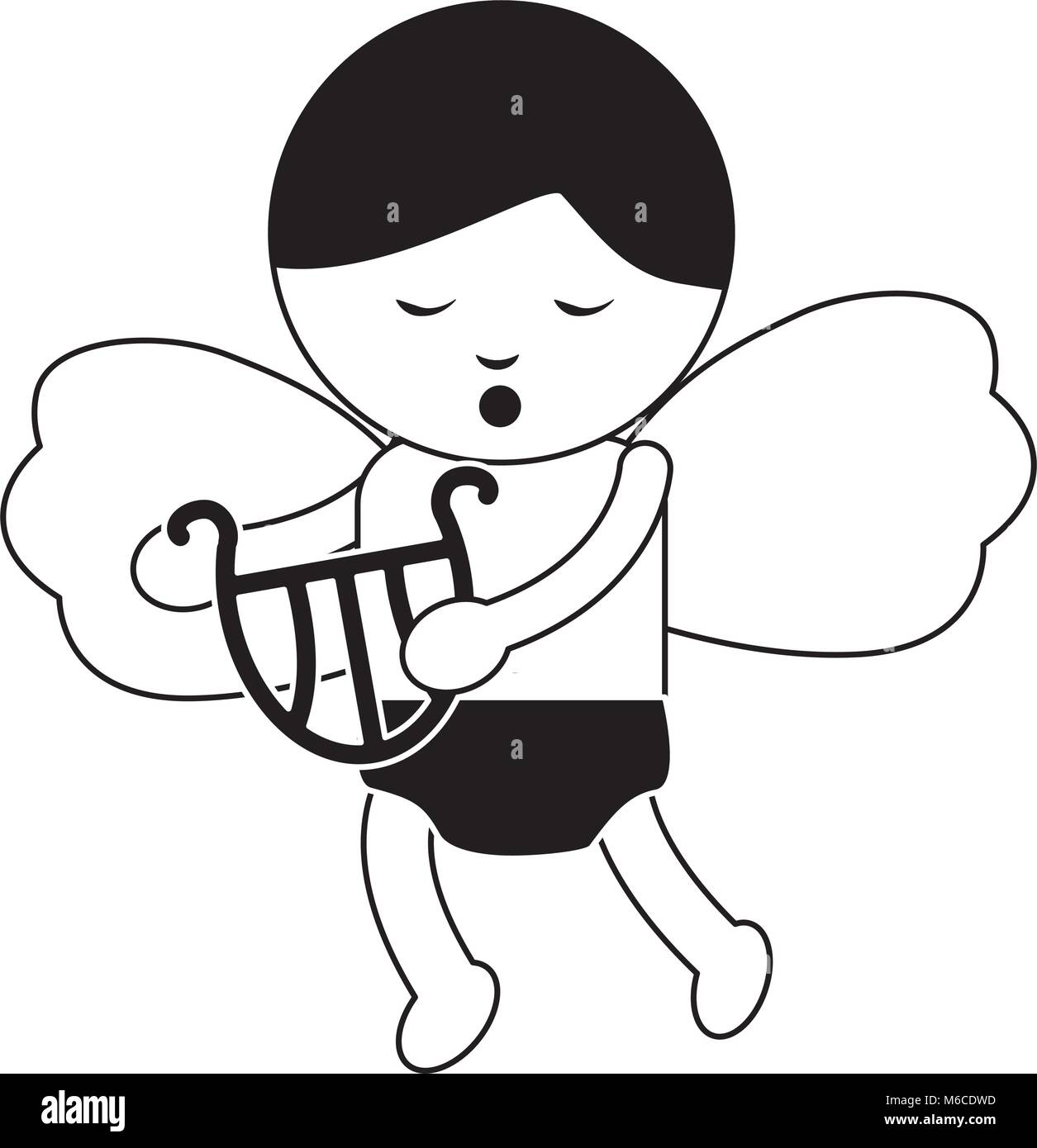 Baby Angel Flying High Resolution Stock Photography and Images - Alamy