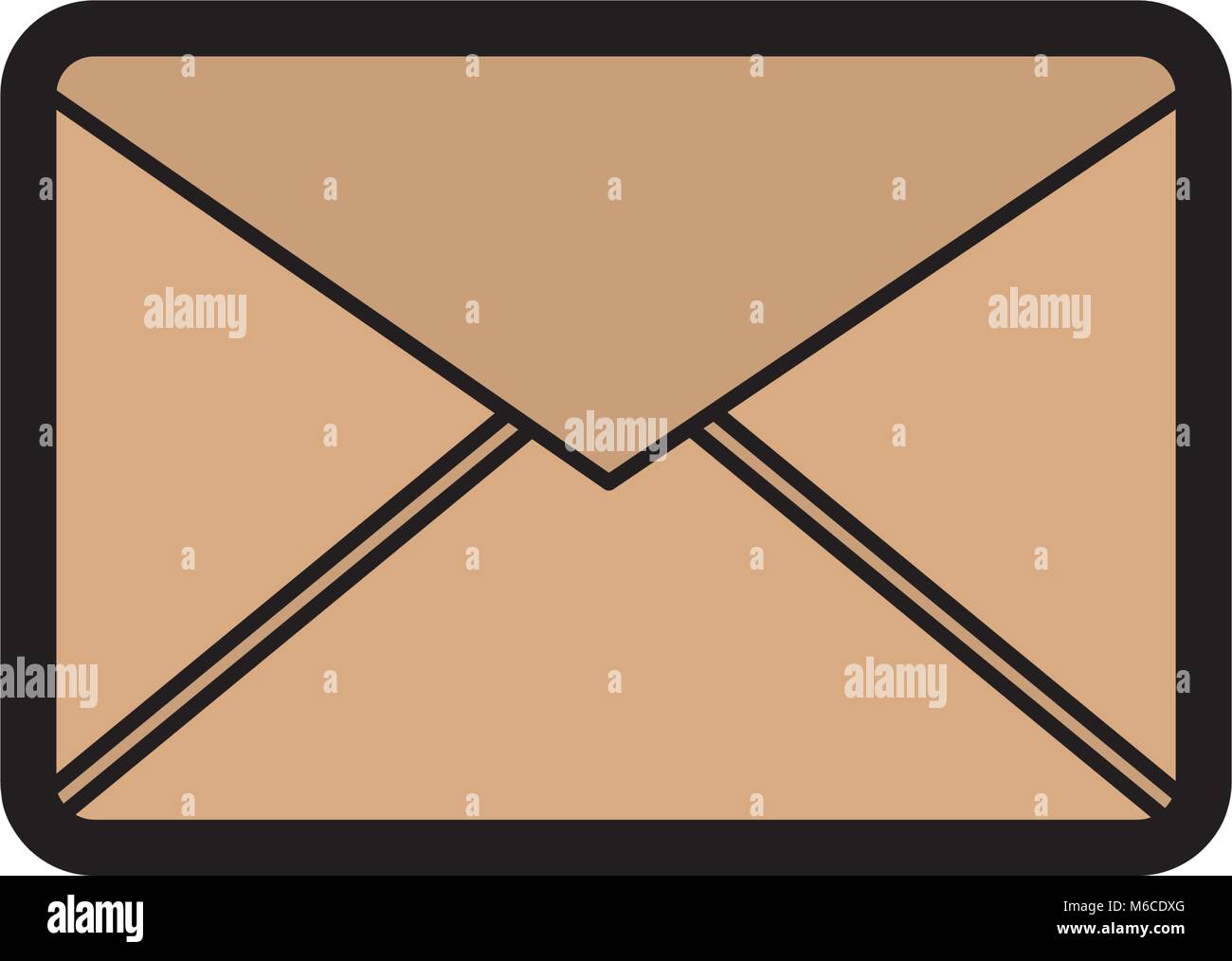 message envelope icon image Stock Vector Image & Art - Alamy