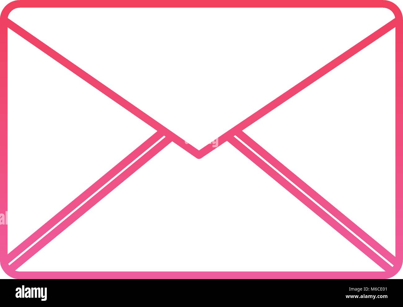 message envelope icon image Stock Vector Image & Art - Alamy