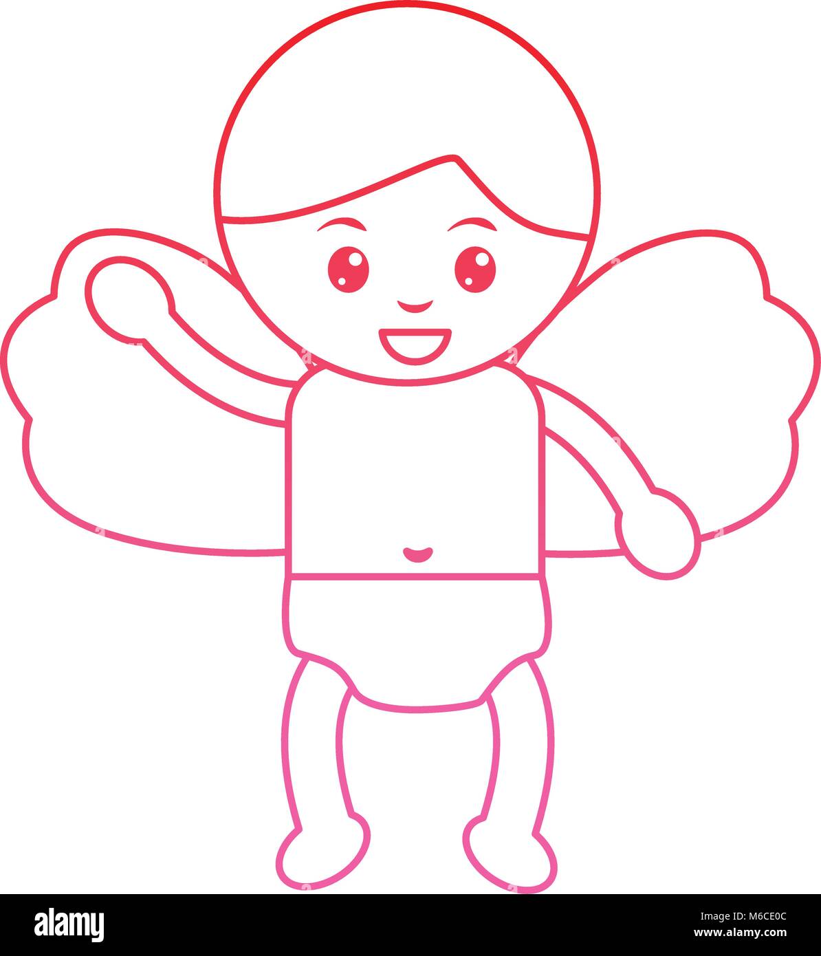 baby angel icon image Stock Vector Image & Art - Alamy