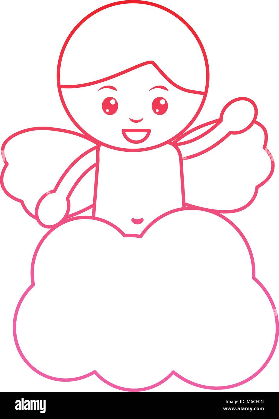 baby angel icon image Stock Vector Image & Art - Alamy