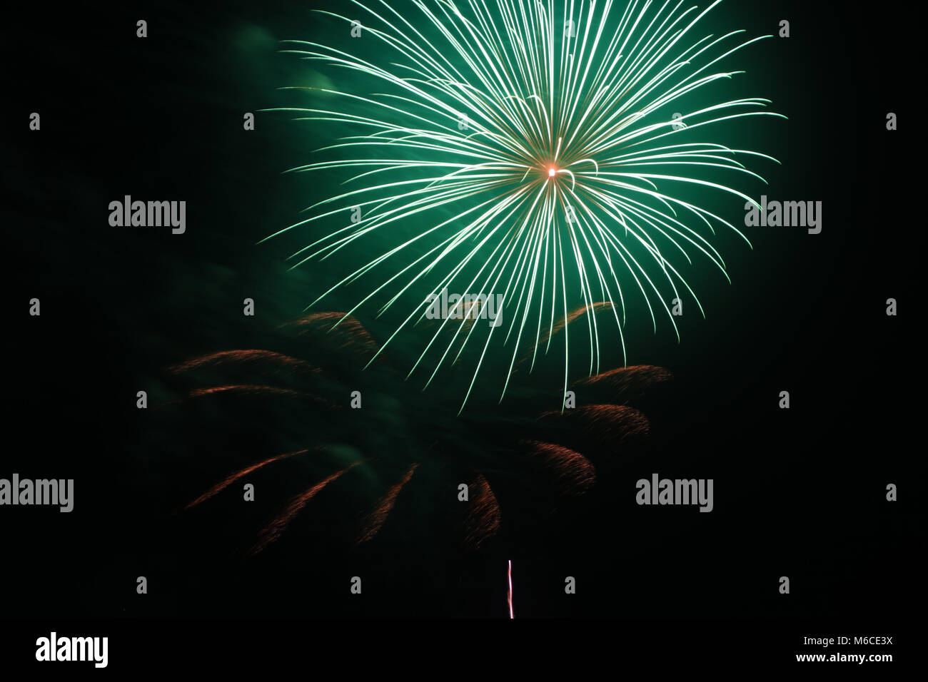July 4th Fireworks Display in South Carolina Stock Photo - Alamy