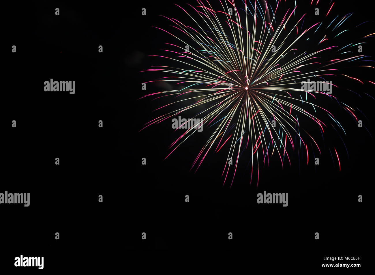 July 4th Fireworks Display in South Carolina Stock Photo - Alamy