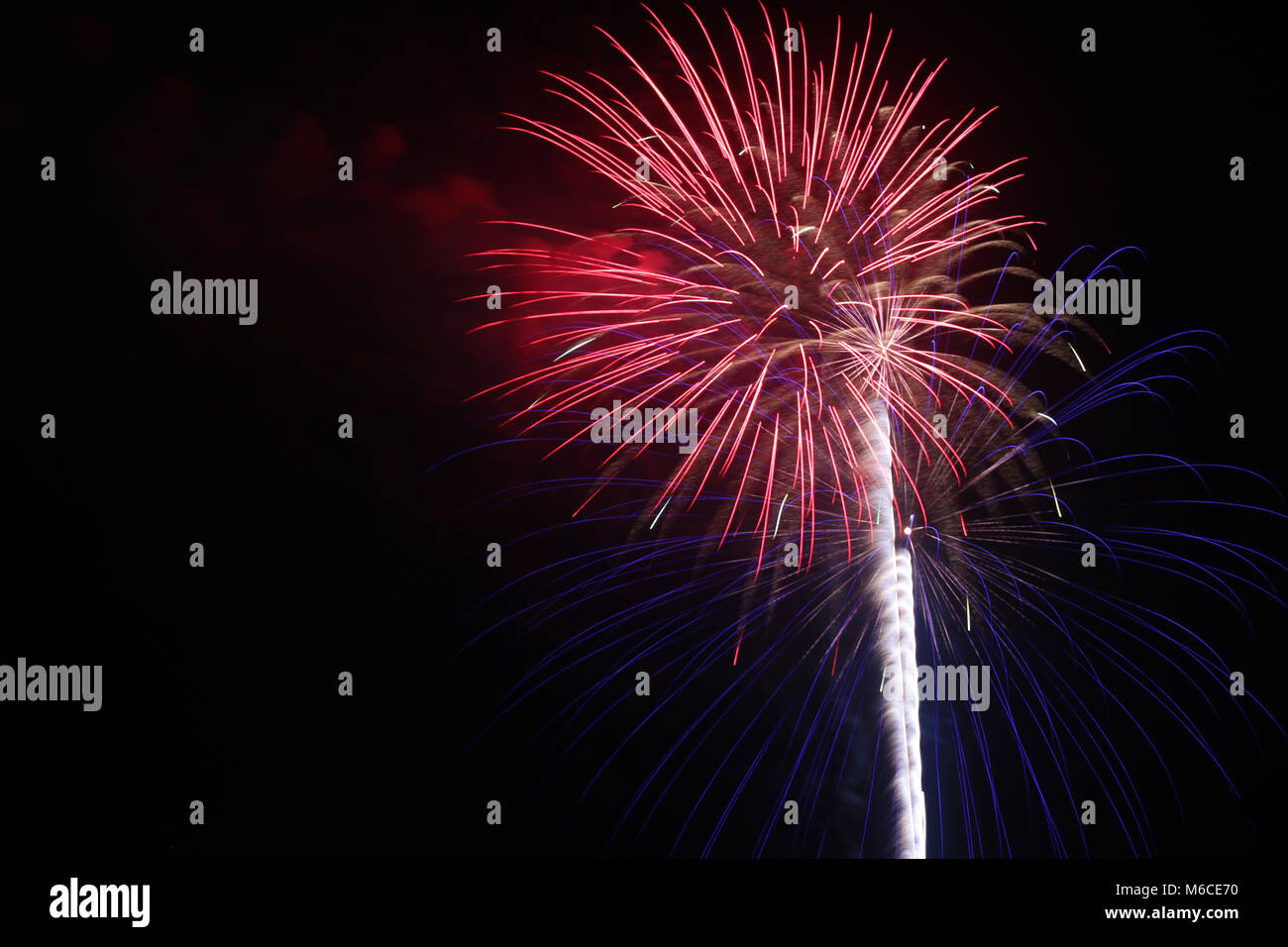July 4th Fireworks Display in South Carolina Stock Photo - Alamy