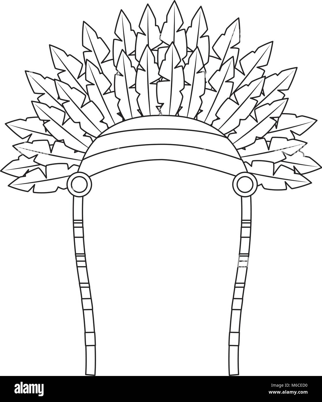 Native american smoking Cut Out Stock Images & Pictures - Alamy