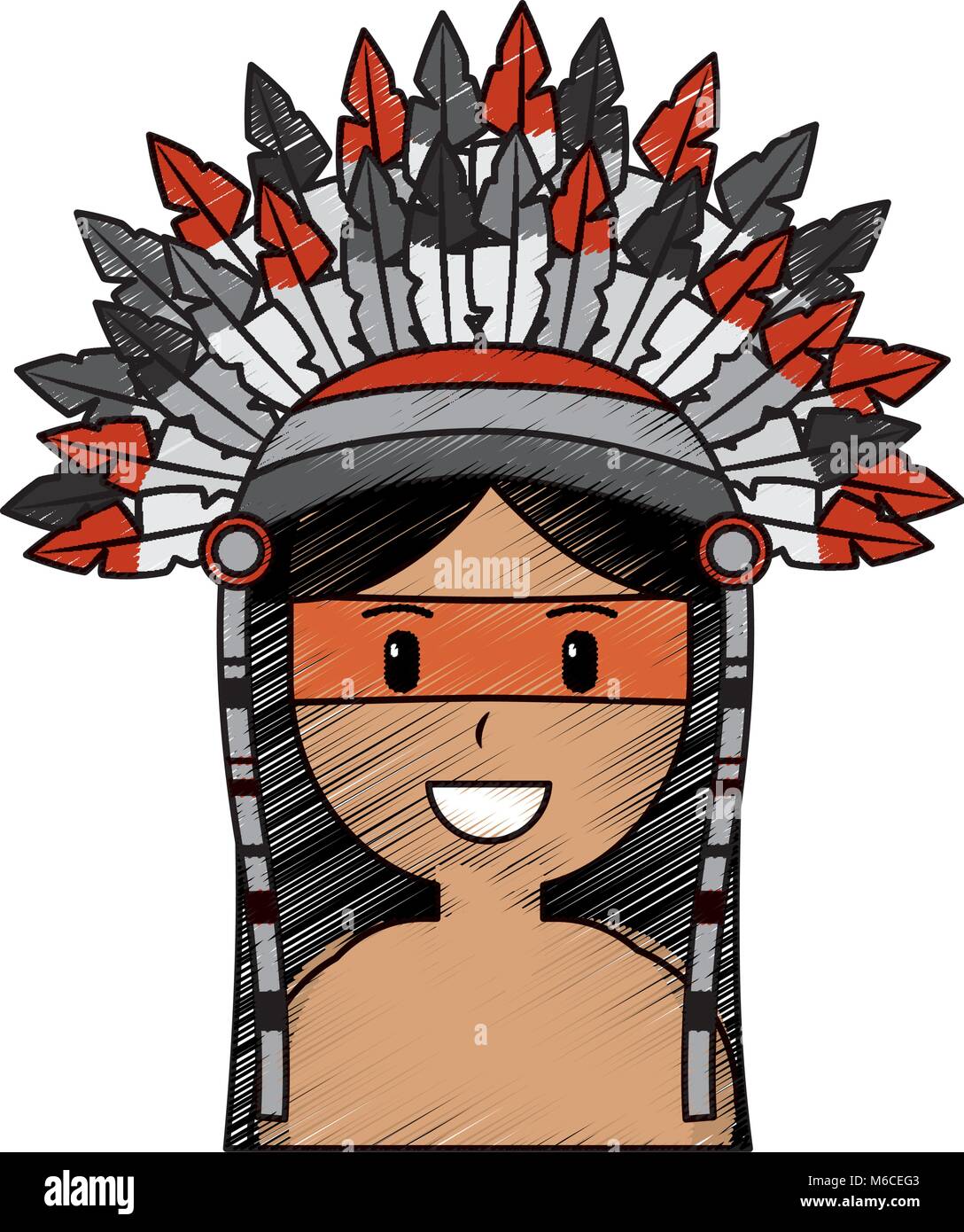 native american icon image Stock Vector Image & Art - Alamy